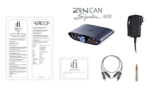 iFi Zen CAN Signature 6XX - Balanced Desktop Headphone Amp and Preamp with 4.4mm Outputs