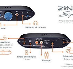 iFi Zen CAN Signature 6XX - Balanced Desktop Headphone Amp and Preamp with 4.4mm Outputs