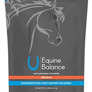 Equine Balance Premium Daily Supplement for Horses | Organic Advanced Bio-Nano Technology to Support Digestive Health | Improves Stamina | Immunity and Joint Support | 30 Day Supply | 5 oz