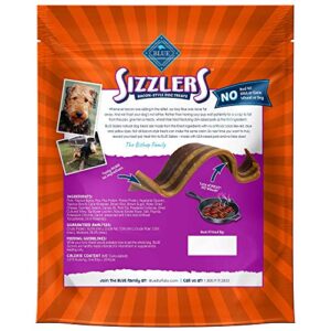 Blue Buffalo Sizzlers Natural Bacon-Style Soft-Moist Dog Treats, Original Pork 28-oz Bag