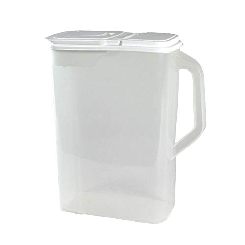 2 Pack Food Storage Container Large 8 Quart Keeper and Dispenser with Handle