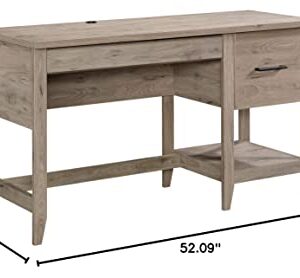 Sauder Summit Station Desk, L: 52.09" x W: 19.29" x H: 29.02", Laurel Oak Finish