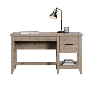 Sauder Summit Station Desk, L: 52.09" x W: 19.29" x H: 29.02", Laurel Oak Finish