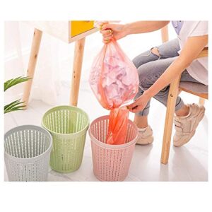 Hosaire. Waste Basket Trash Can Kitchen Waste Basket with Cover for Bathroom Home Office Dorm Kids Room 1 Pcs