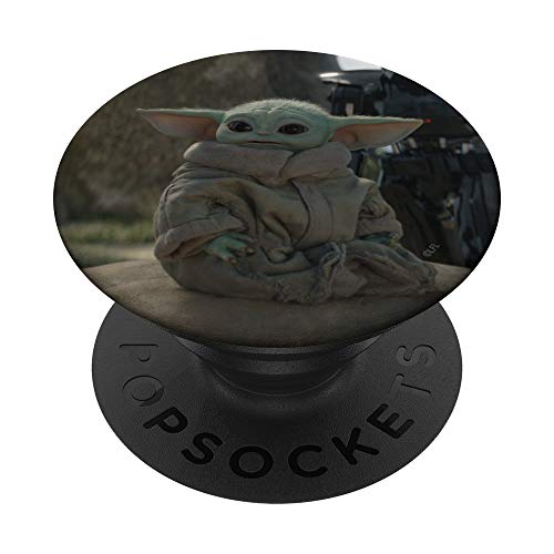 Star Wars The Mandalorian the Child on Seeing Stone PopSockets PopGrip: Swappable Grip for Phones & Tablets