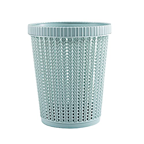 Hosaire Waste Basket Trash Can Kitchen Waste Basket with Cover for Bathroom Home Office Dorm Kids Room 1 Pcs