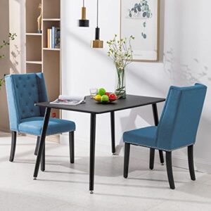 FDW Dining Chairs Set of 4 Kitchen Chairs for Living Room Dining Room Chairs Side Chair for Restaurant Home Kitchen Living Room