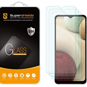 (3 Pack) Supershieldz Designed for Samsung Galaxy A12 / Galaxy A13 5G Tempered Glass Screen Protector, Anti Scratch, Bubble Free