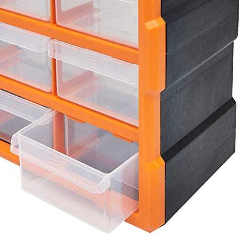 Amazon Basics Wall Mount Hardware and Craft Storage Cabinet Drawer Organizer 78 Drawers