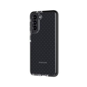 tech21 Evo Check Phone Case for Samsung S21 5G -12 ft. Drop Protection, Smokey/Black