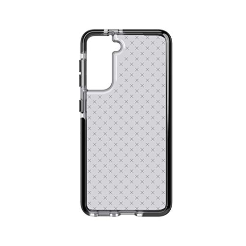 tech21 Evo Check Phone Case for Samsung S21 5G -12 ft. Drop Protection, Smokey/Black