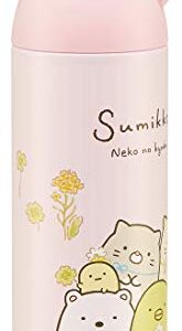 Skater SDPC5 Mug Bottle, 16.2 fl oz (490 ml), Hot and Cold Retention, Stainless Steel Water Bottle, Sumikko Gurashi Cat Soda