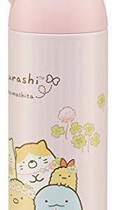 Skater SDPC5 Mug Bottle, 16.2 fl oz (490 ml), Hot and Cold Retention, Stainless Steel Water Bottle, Sumikko Gurashi Cat Soda