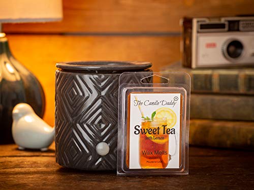 Sweet Tea - Fresh Brewed Southern Sweet Tea Scented Melt- Maximum Scent Wax Cubes/Melts- 1 Pack -2 Ounces- 6 Cubes Gift for Women, Men, BFF, Friend, Wife, Mom, Birthday, Sister, Daughter, Long Lasting