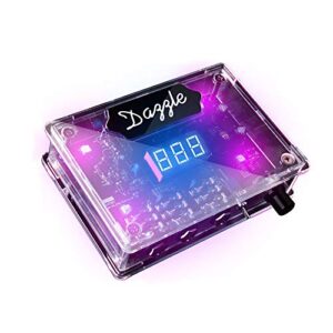 retrodeco dazzle professional power supply- digital display, color leds & dual output