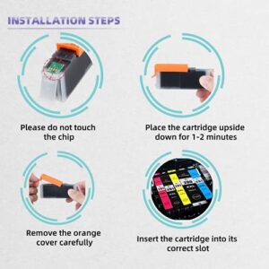 NEXTPAGE CLI-281XXL Cyan Ink Replacement for Canon CLI 281 CLI-281 CLI-281 XXL Cyan Ink Cartridges Work with Pixma TS6120 TS8120 TR7520 TR8520 TS9120 TS6220 TS8220 TS9520 TS9521C, CLI 281 C 2 Pack