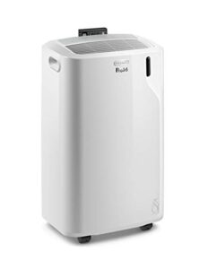 delonghi pacem360 wh penguino portable air conditioner, white