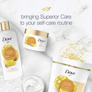 Dove Nourishing Secrets Bubble Bath Scented to Pamper & Indulge Mango & Almond Leaves Skin Feeling Soft & Smooth 23 Oz