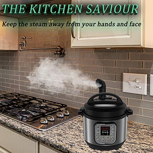 Steam Release Diverter for Instant Pot, Pressure Cooker Accessories - Silicone Steam Diverter Kitchen Cupboards/Cabinets Savior (DUO/Smart)