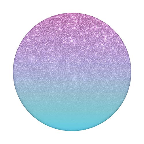 Chic Luxury Glam Purple Blue Ombre Gradient PopSockets Swappable PopGrip