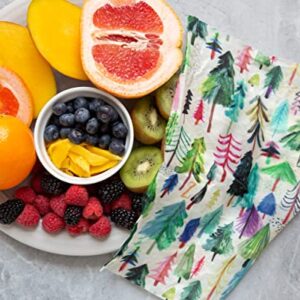 Z Wraps - Reusable Beeswax Food Wraps - Assorted 3-Pack (S, M, L) - Made in USA with 100-Precent Cotton, Organic Beeswax and Jojoba Oil - Wild Wanderers