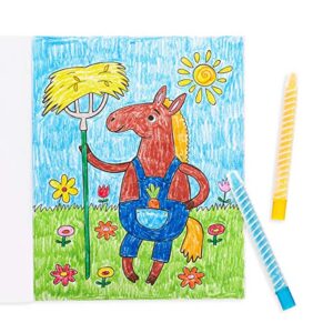 Color-in' Book: Little Farm Friends (8" x 10")