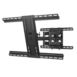 sanus premium full motion tv mount for 42"-90" tvs - sturdy & smooth extension, swivel and tilt for big tvs - universal design fits samsung, lg, vizio, tcl & more - easy installation -olf22