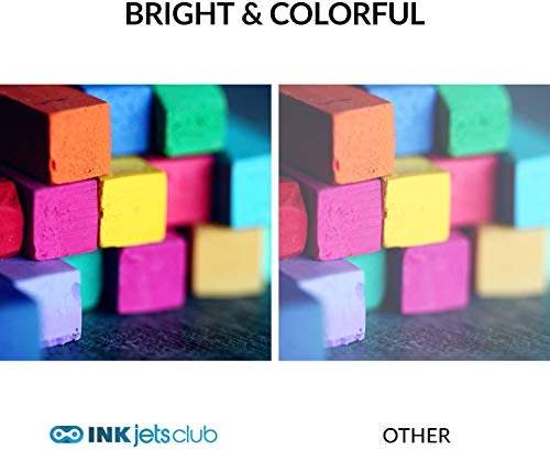 INKjetsclub Compatible for HP 950XL / 951 XL (4 Pack) Ink Cartridges. Works with OfficeJet 8600, OfficeJet Pro 251dw, 276dw, 8100, 8610, 8620, 8625, 8630 Printers.