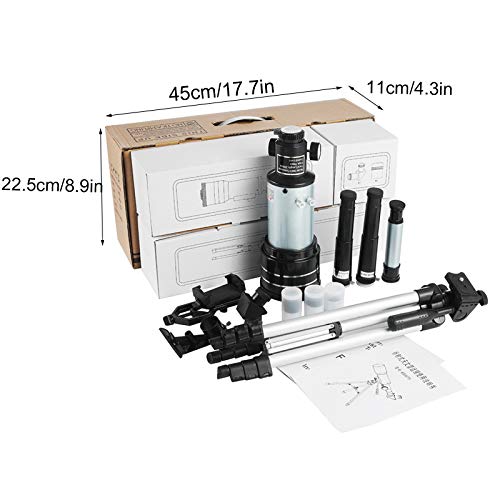 OLOPE Durable Telescope 70mm Aperture 400mm AZ Mount,Astronomical Refractor Telescope Aperture for Kids Adults & Beginners,Fully Multi-Coated Optics,Portable Refractor with Tripod (Silver A)