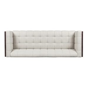 Christopher Knight Home McLarnan Tufted 3 Seater Sofa - Beige/Brown