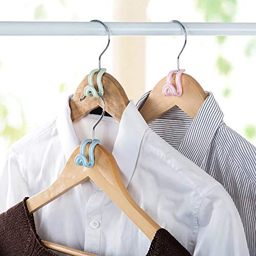 5/10/15Pcs Mini Non-Slip Clothes Hangers, Home Laundry Storage Hangers Holder Organizer Hooks Set