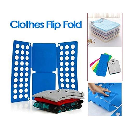 Shirt Folding Board t Shirts Clothes Folder 19" x 16" Adjustable T-Shirt Clothes Fast Folder Folding Board Laundry Organizer for Child US Stock