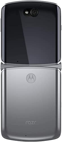 Moto Razr 5G 2020 (256GB, 8GB) 6.2" Flip P-OLED, Snapdragon 765 5G, 2800mAh Battery, 48MP Camera (Fully Unlocked for AT&T, T-Mobile, Verizon, Global) XT2071-2 Silver (Renewed)