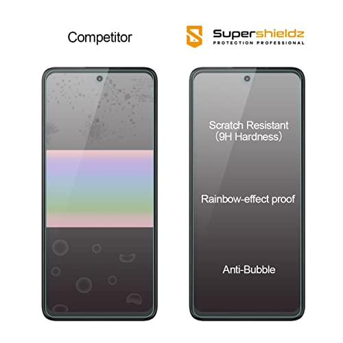 Supershieldz (2 Pack) Designed for Motorola (One 5G Ace) / One 5G UW Ace Tempered Glass Screen Protector, Anti Scratch, Bubble Free