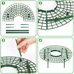 ANGTUO 10 Pack Strawberry Supports for Garden Strawberry Plant Support Strawberry Stand Holder Strawberry Racks Growing Frame