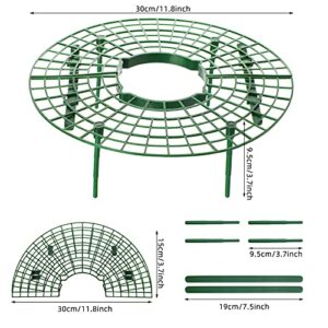 ANGTUO 10 Pack Strawberry Supports for Garden Strawberry Plant Support Strawberry Stand Holder Strawberry Racks Growing Frame