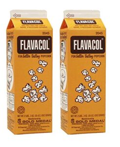 perfectwarepwflavacol2ct flavacol popcorn season salt - 35oz - pack of 2 cartons