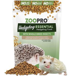 exotic nutrition hedgehog essential - chicken kibble with mealworms (1.75 pound)