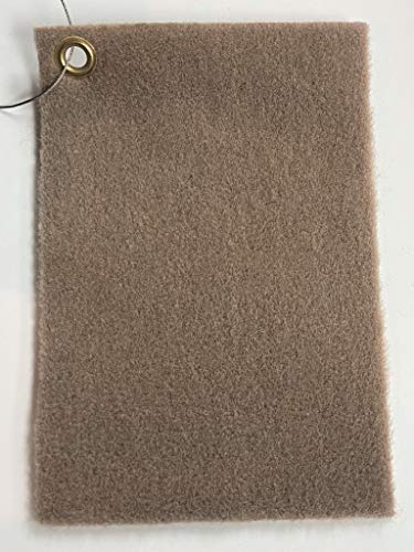 USA Fabric Store Medium Neutral Auto One Premium Automotive Carpet Upholstery Fabric 80 inches W 18 Oz. by The Yard