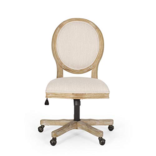 Christopher Knight Home Pishkin Office Chair, Beige + Natural