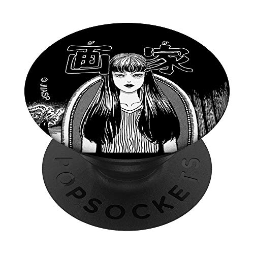 Junji Ito Tomie with Kanji PopSockets PopGrip: Swappable Grip for Phones & Tablets