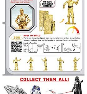 Metal Earth Premium Series Star Wars C-3PO 3D Metal Model Kit Fascinations