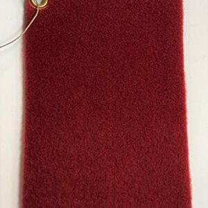 USA Fabric Store Red Auto One Premium Automotive Carpet Upholstery Fabric 80 inches W 18 Oz. by The Yard