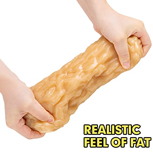 Ultrassist Human Body Fat Model, 1lb Fat Replica, Anatomical Model for Students, Authentic Demonstration for Fitness Room