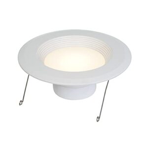 Catalina Lighting 20993-000 LED Color Temperature Changing 5"/6" LED Recessed Retrofit Downlight, White Finish