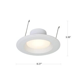 Catalina Lighting 20993-000 LED Color Temperature Changing 5"/6" LED Recessed Retrofit Downlight, White Finish