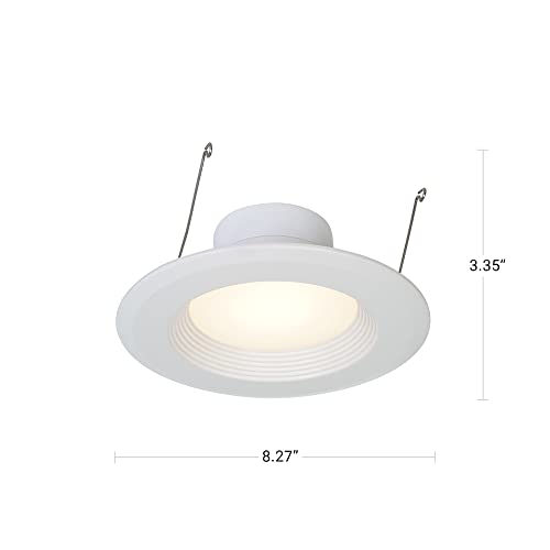 Catalina Lighting 20993-000 LED Color Temperature Changing 5"/6" LED Recessed Retrofit Downlight, White Finish