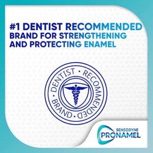 Sensodyne Pronamel Mineral Boost Enamel Toothpaste for Sensitive Teeth, to Replenish Minerals and Strengthen Enamel, Peppermint - 4 Ounces (Pack of 3)