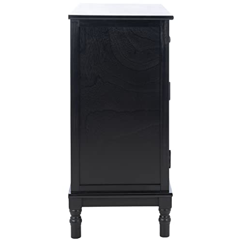 Safavieh Home Collection Tate Black 2-Drawer 2-Door Buffet Sideboard Table CNS5721B, 0