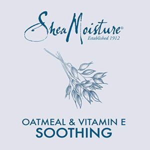 SheaMoisture Soothing Body Wash for Delicate Skin Oatmeal and Vitamin E Cruelty Free Skin Care, Made with Fair Trade Shea Butter 19.8 oz